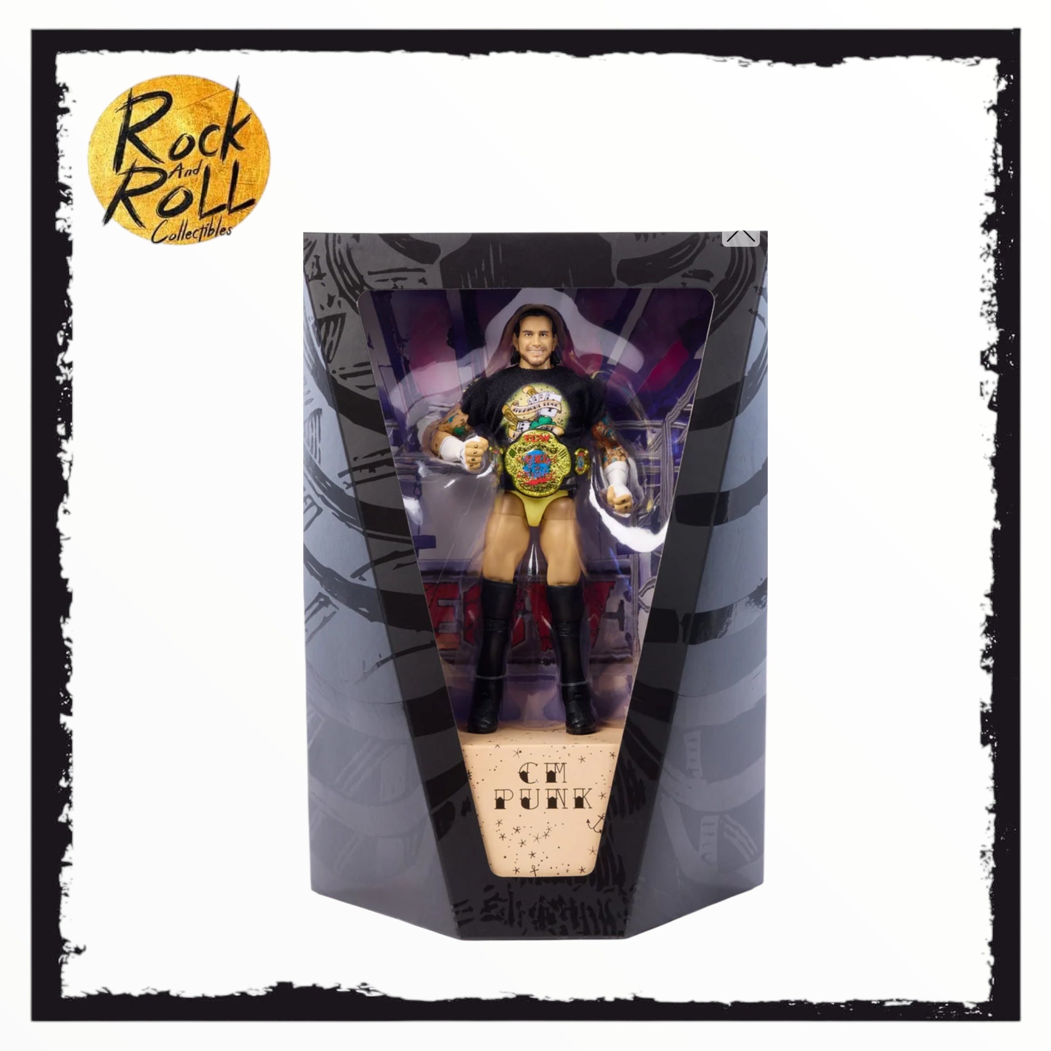 WWE Mattel Creations Ultimate Edition CM Punk Action Figure – rock and ...