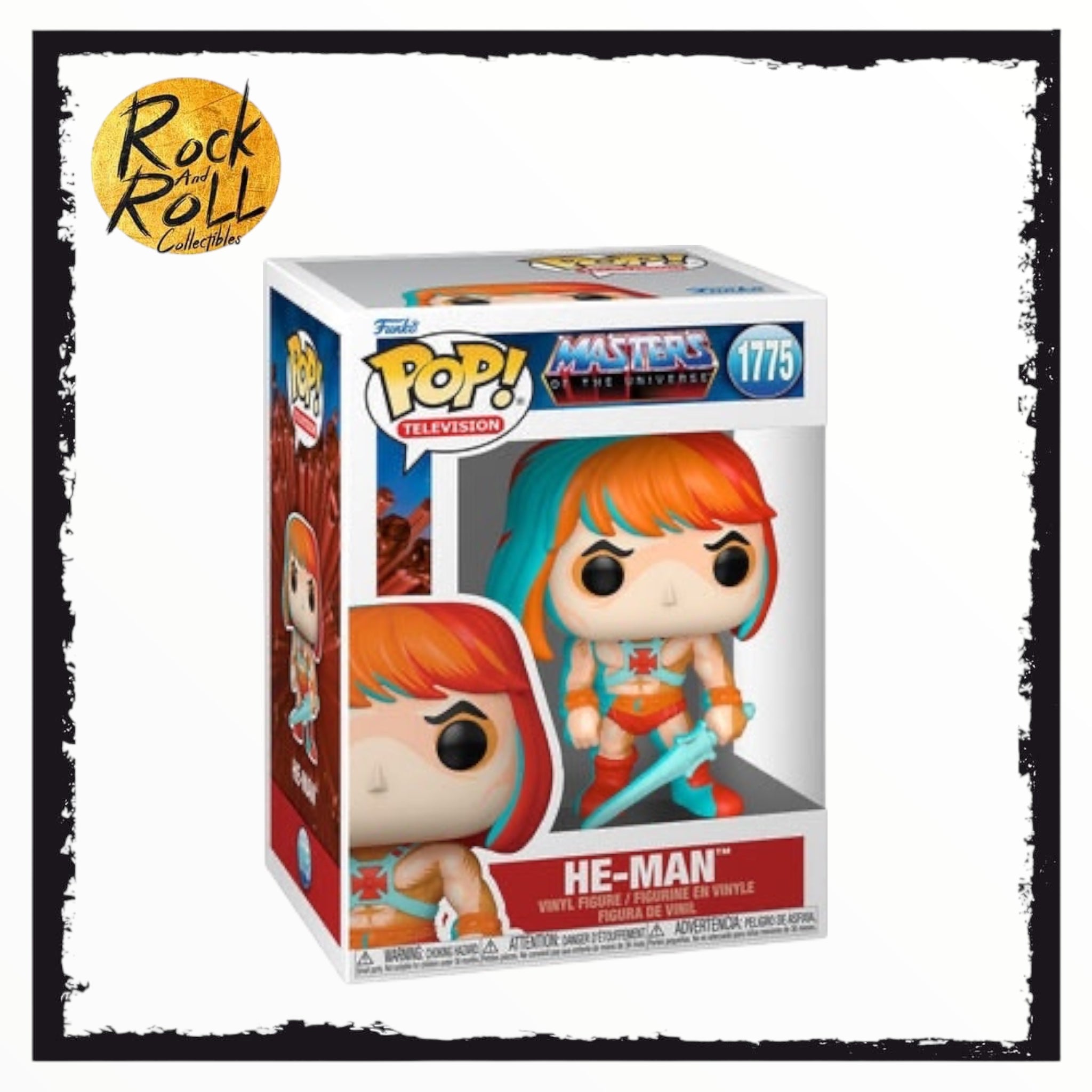 He-Man #1775 Funko Pop - Master of the Universe – rock and roll ...