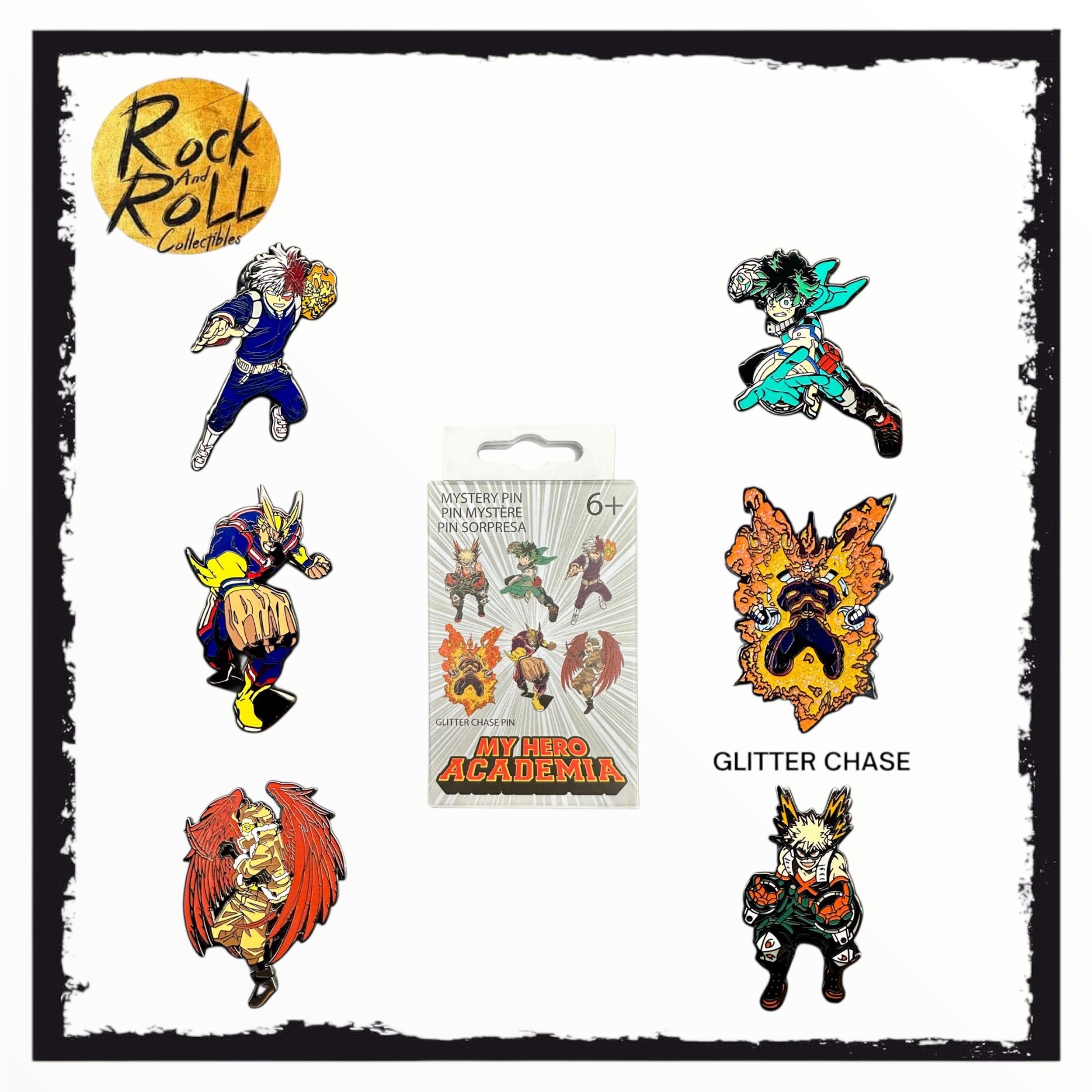 Loungefly My Hero Academia Character Action Blind Box Pin – rock and ...