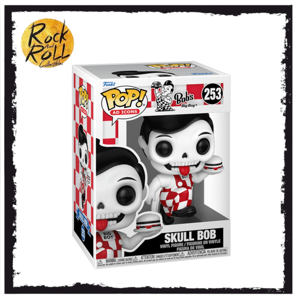 Skull Bob #253 Funko Pop - Bob's Big Boy – rock and roll collectibles