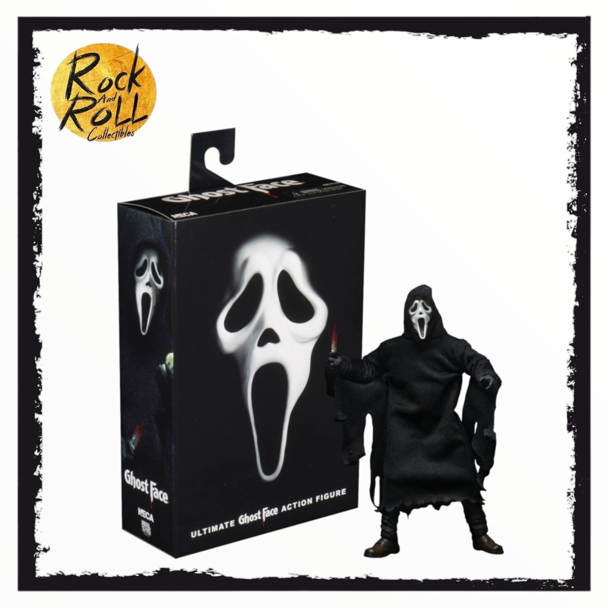 NECA Ultimate Ghost Face 7" Scale Action Figure – rock and roll ...