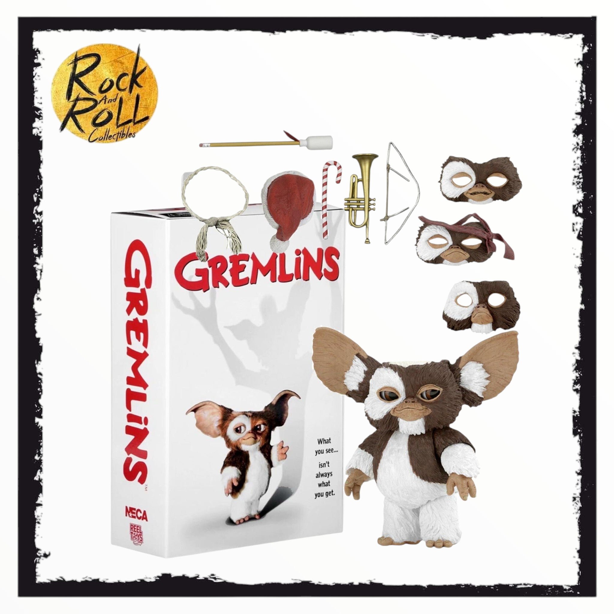 NECA Gremlins Ultimate Gizmo 7" Action Figure – rock and roll collectibles